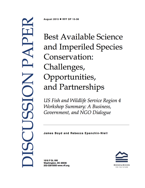 Best Available Science and Imperiled Species Conservation: Challenges ...