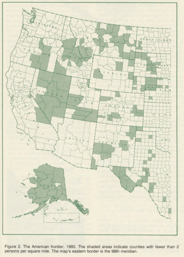 Survival of the American Frontier