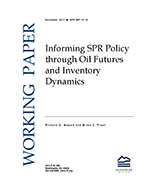 Informing SPR Policy through Oil Futures and Inventory Dynamics
