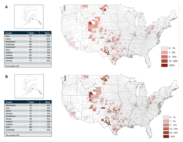 Mapping the US Energy Economy to Inform Transition Planning