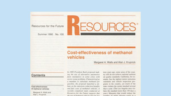 Cost-Effectiveness of Methanol Vehicles