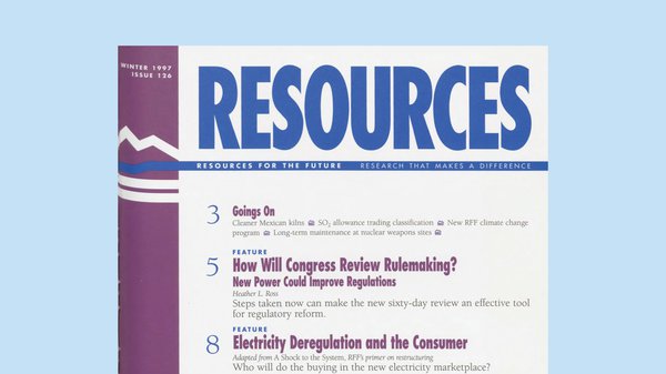 Interview: Sound Science, Sound Energy Policy - A Senator Reflects